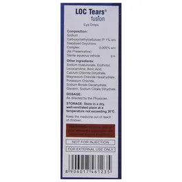 Loc Tears Fusion Eye Drops | Uses, Side Effects, Price | Apollo Pharmacy