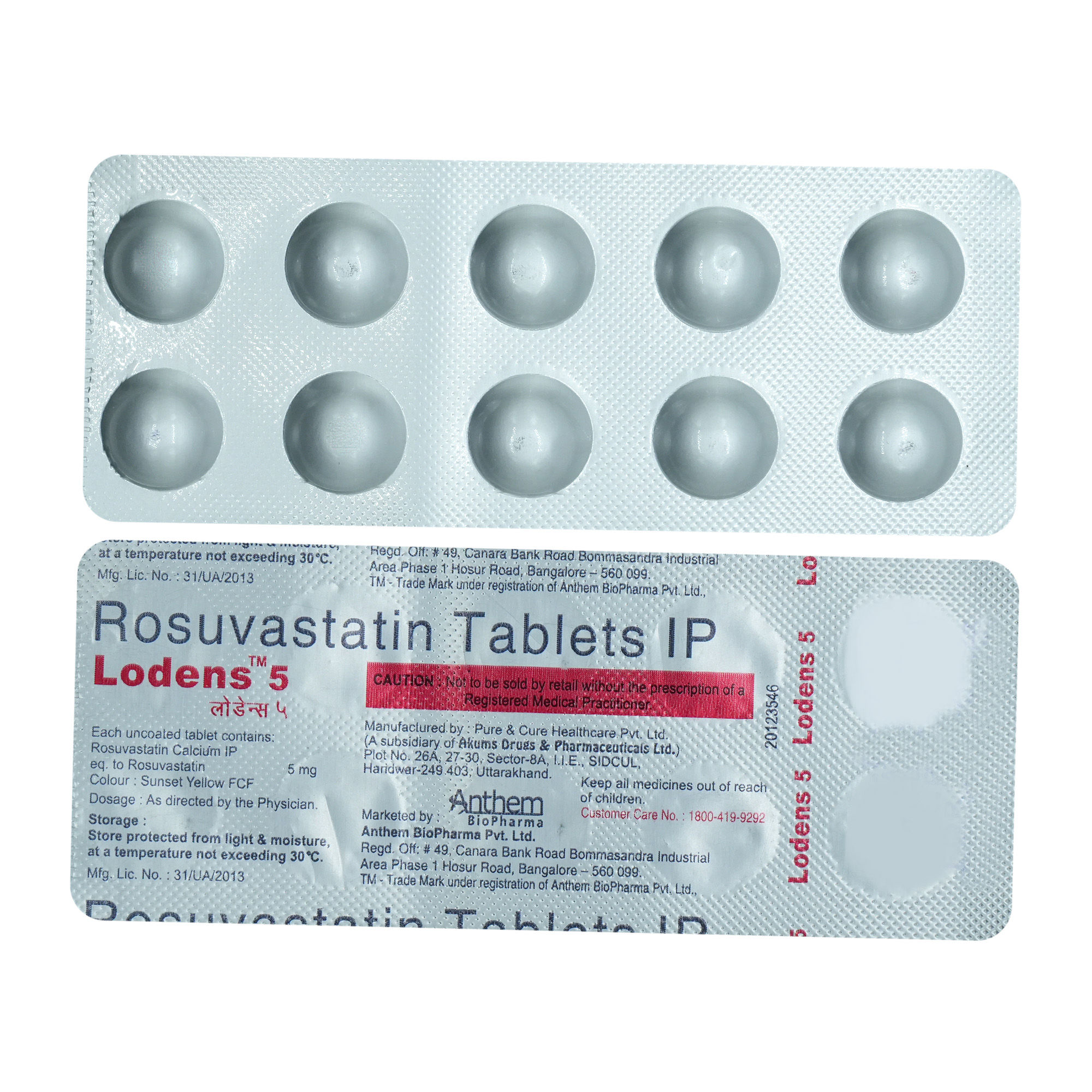LODENS 5MG TABLET | Uses, Side Effects, Price | Apollo Pharmacy