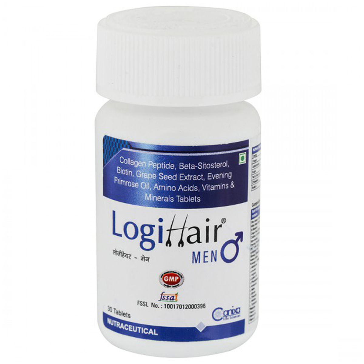 Logihair Men Tablet | Uses, Side Effects, Price | Apollo Pharmacy