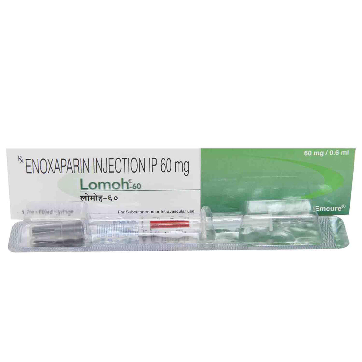 Lomoh-60 Injection 0.6 ml Price, Uses, Side Effects, Composition ...