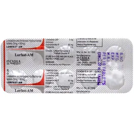 Lorfast-AM Tablet | Uses, Side Effects, Price | Apollo Pharmacy