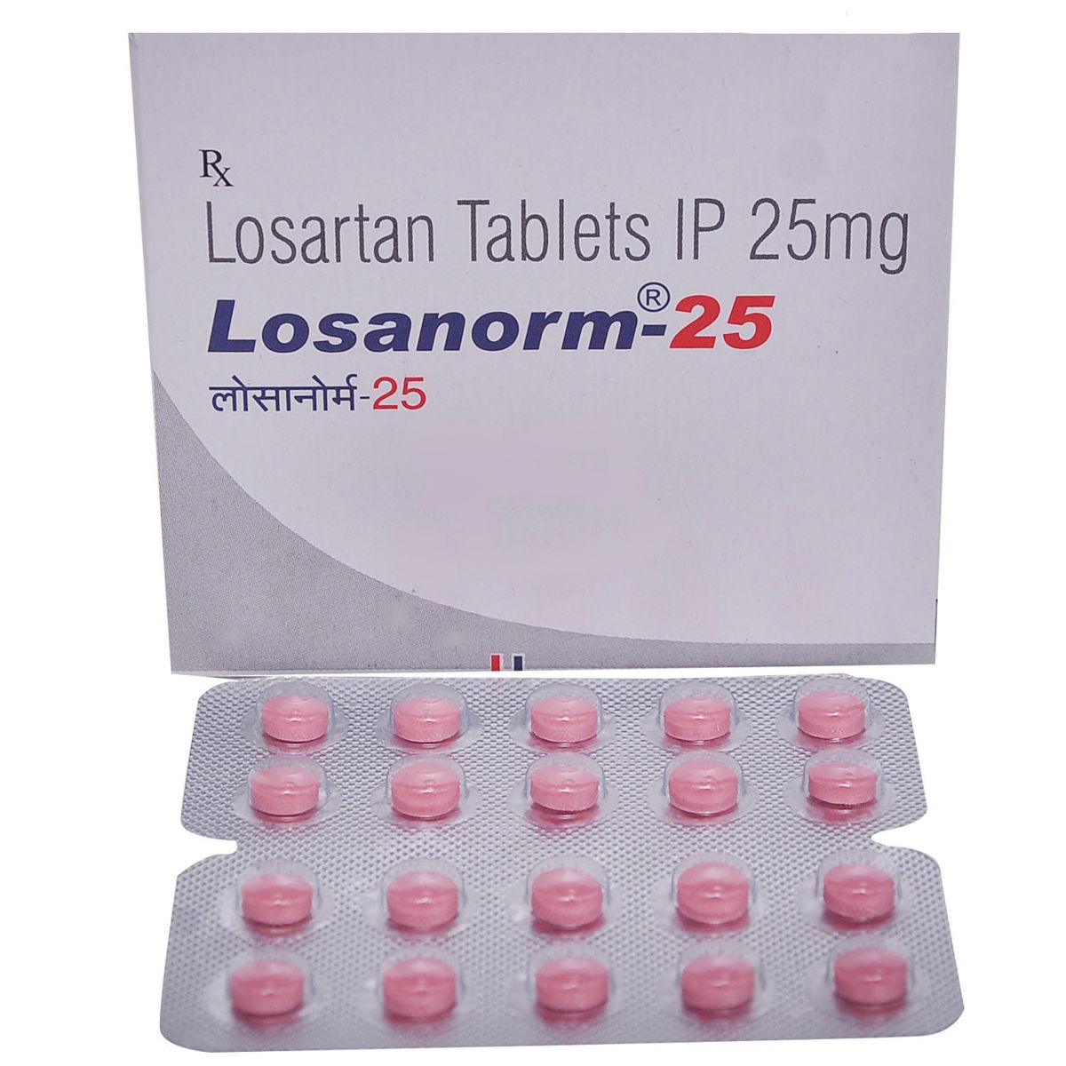 Losanorm 25 Tablet 10's Price, Uses, Side Effects, Composition - Apollo ...