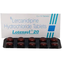 Lotensyl 20 Tablet | Uses, Side Effects, Price | Apollo Pharmacy