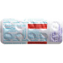 Lotensyl 20 Tablet | Uses, Side Effects, Price | Apollo Pharmacy