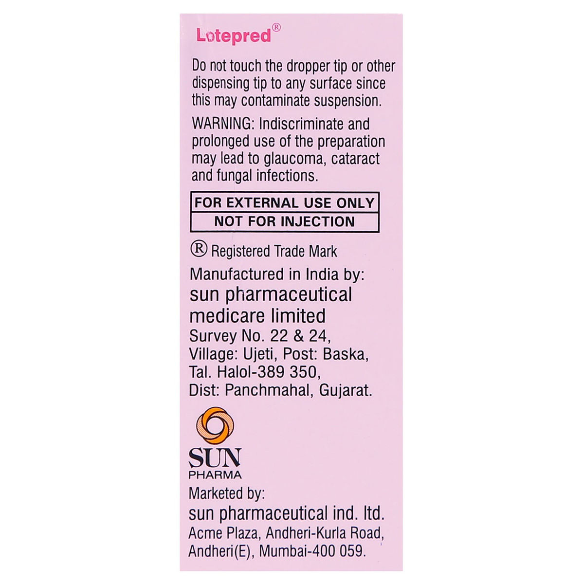 Lotepred Eye Drops 5 ml Price, Uses, Side Effects, Composition - Apollo ...