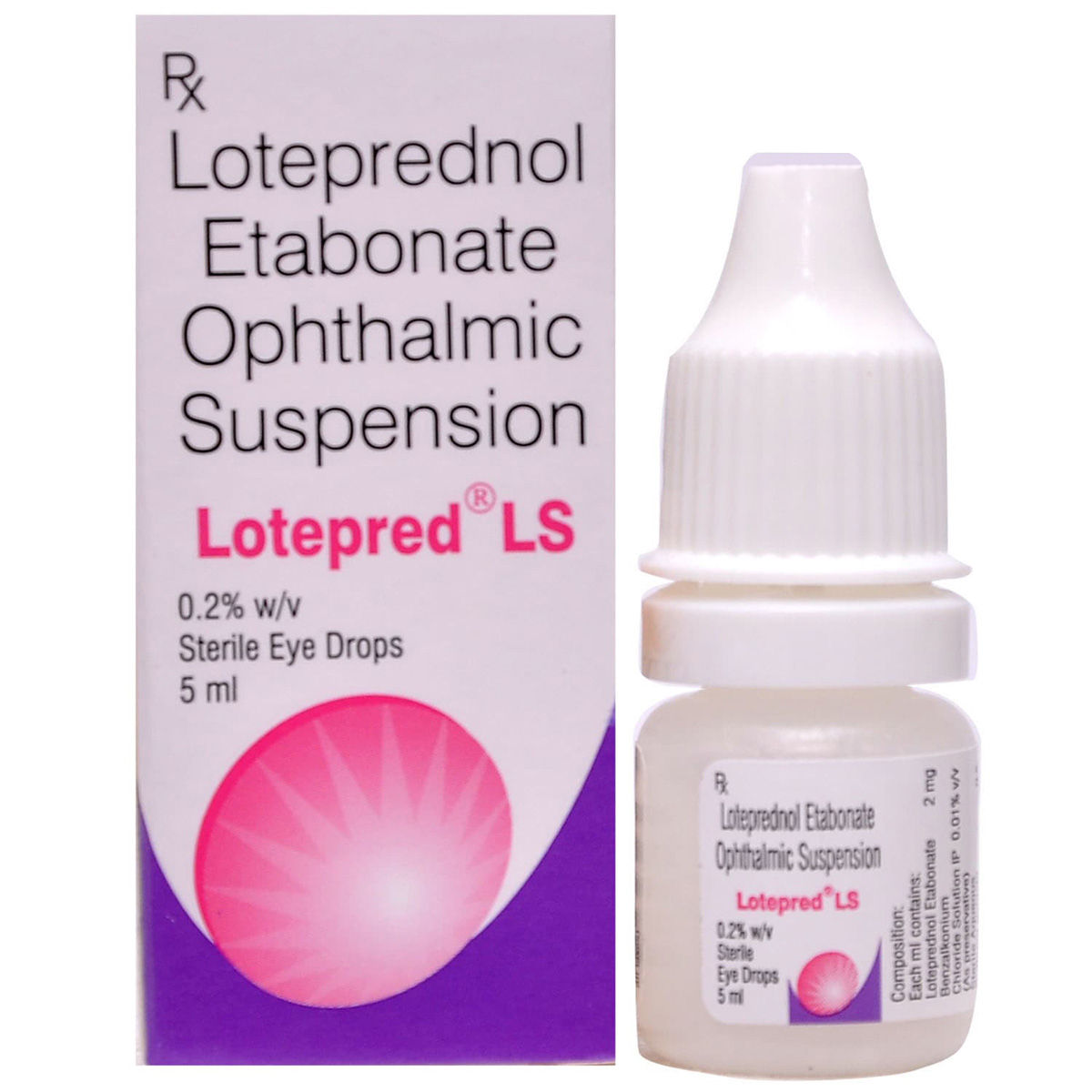 Lotepred LS Eye Drops 5 ml Price, Uses, Side Effects, Composition ...