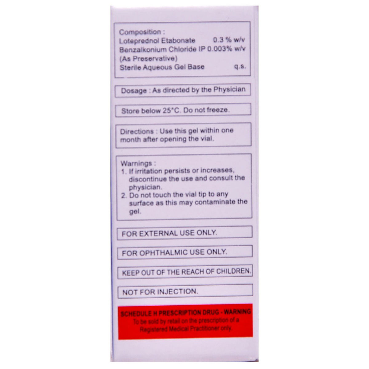 Lotel LS Gel 5 ml | Uses, Side Effects, Price | Apollo Pharmacy