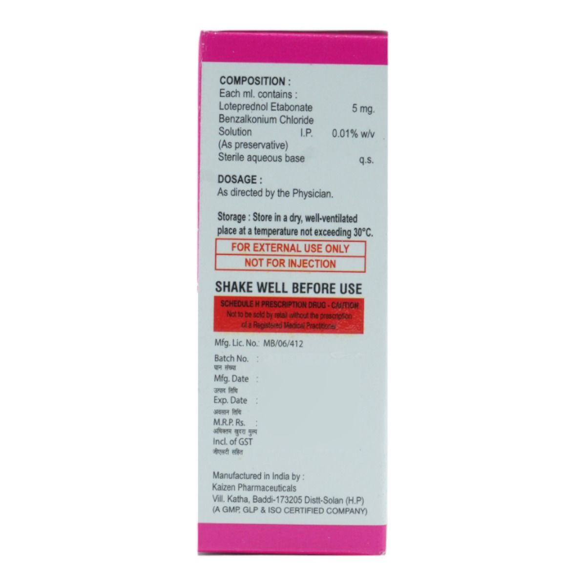 Lotefix Eye Drops 5 ml Price, Uses, Side Effects, Composition - Apollo ...