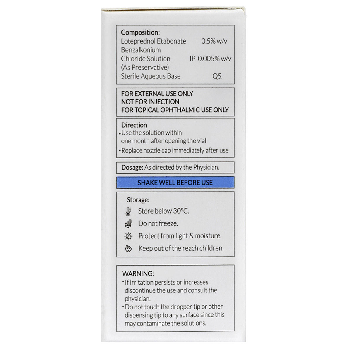 Lotik Ophthalmic Suspension 5 ml | Uses, Side Effects, Price | Apollo ...