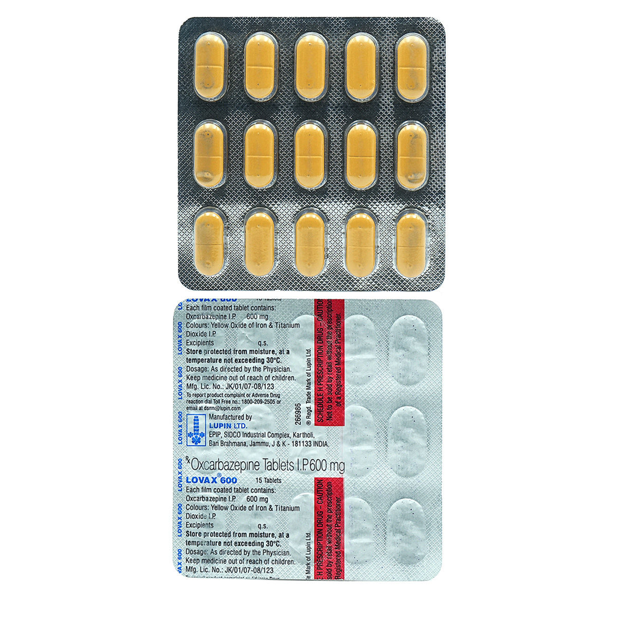 Lovax 600 Tablet 15's Price, Uses, Side Effects, Composition - Apollo ...