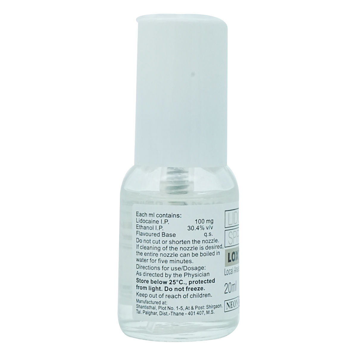 LOX 10% SPRAY | Uses, Side Effects, Price | Apollo Pharmacy