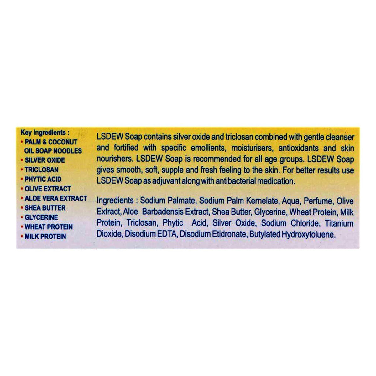 LS Dew Soap, 75 gm Price, Uses, Side Effects, Composition - Apollo Pharmacy