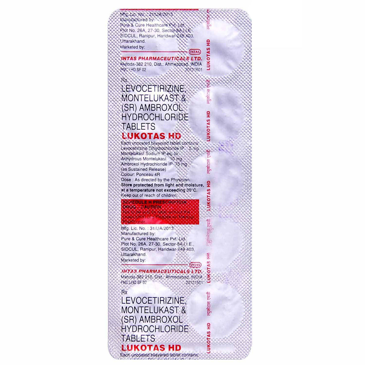 Lukotas HD Tablet | Uses, Side Effects, Price | Apollo Pharmacy