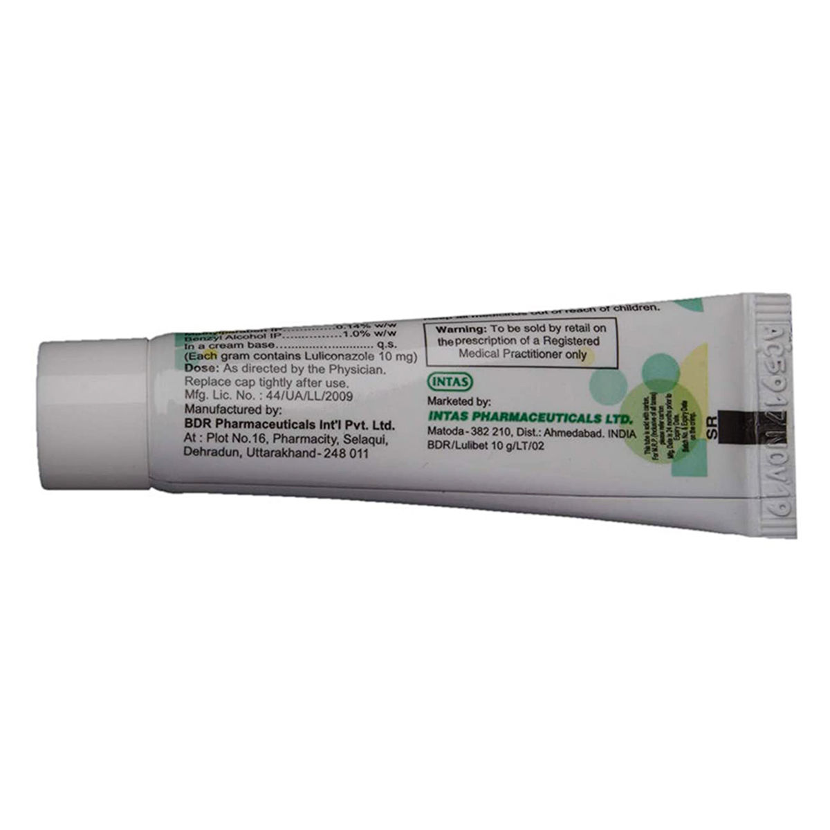 Lulibet Cream 10 gm Price, Uses, Side Effects, Composition - Apollo ...