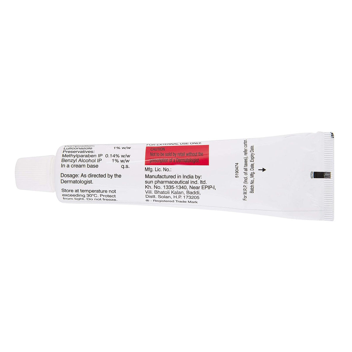 Lulifin Cream 50 gm Price, Uses, Side Effects, Composition - Apollo ...