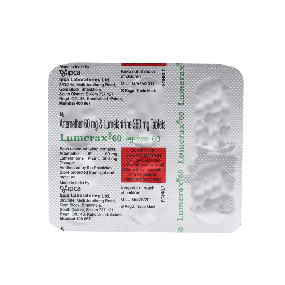 Lumerax 60mg Tablet 6's Price, Uses, Side Effects, Composition - Apollo ...