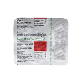 Lumerax 60 mg Tablet | Uses, Side Effects, Price | Apollo Pharmacy