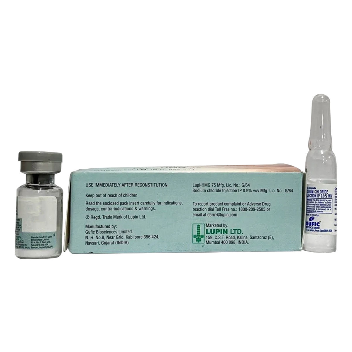Lupi HMG 75mg Injection | Uses, Side Effects, Price | Apollo Pharmacy