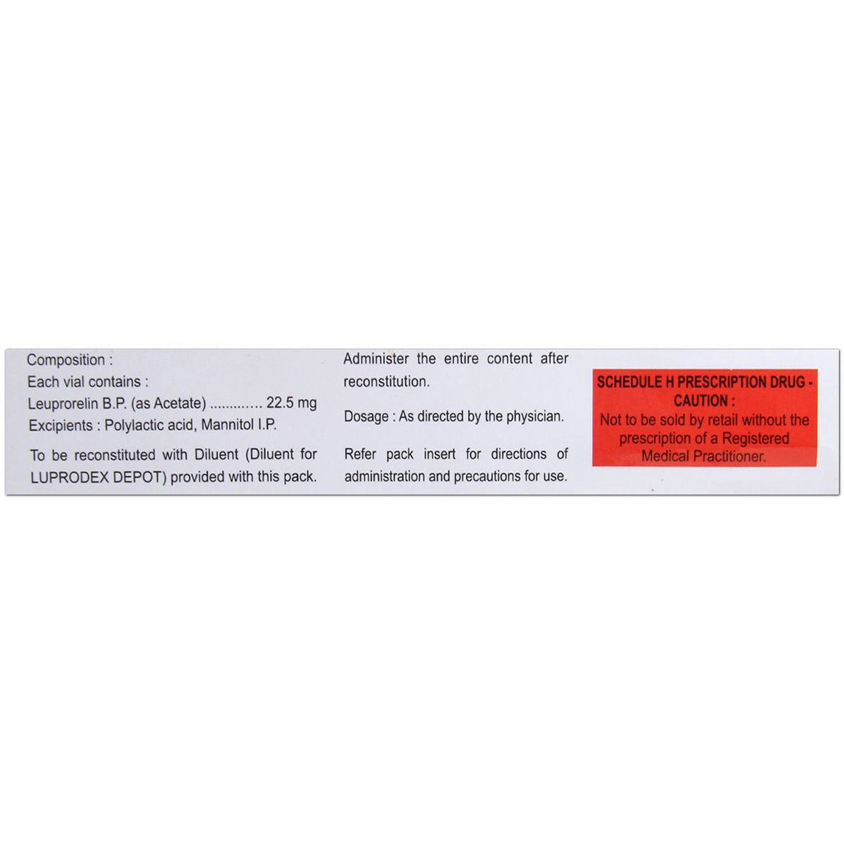 Luprodex 22.5 mg Injection | Uses, Side Effects, Price | Apollo Pharmacy