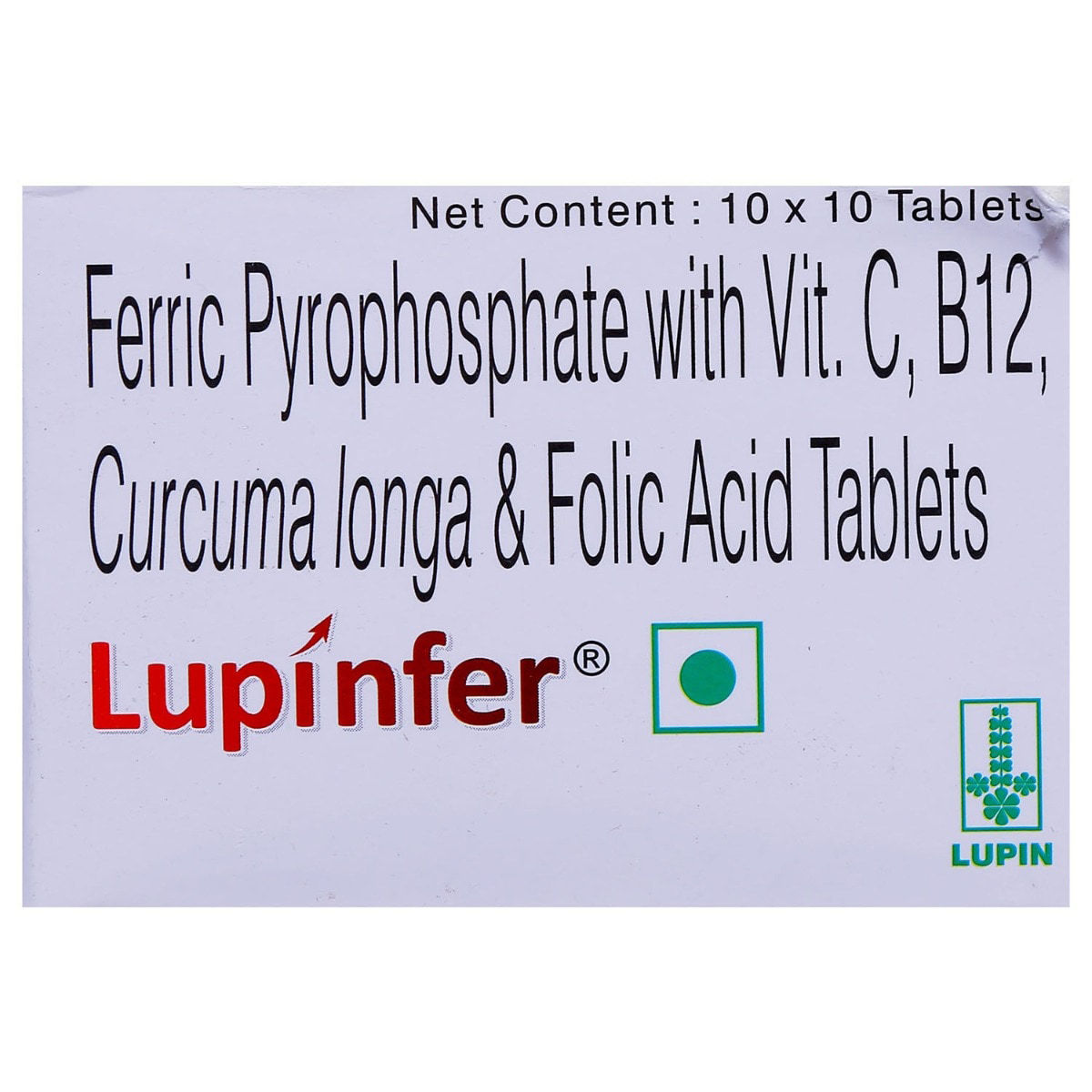 Lupinfer Tablet 10's Price, Uses, Side Effects, Composition - Apollo ...