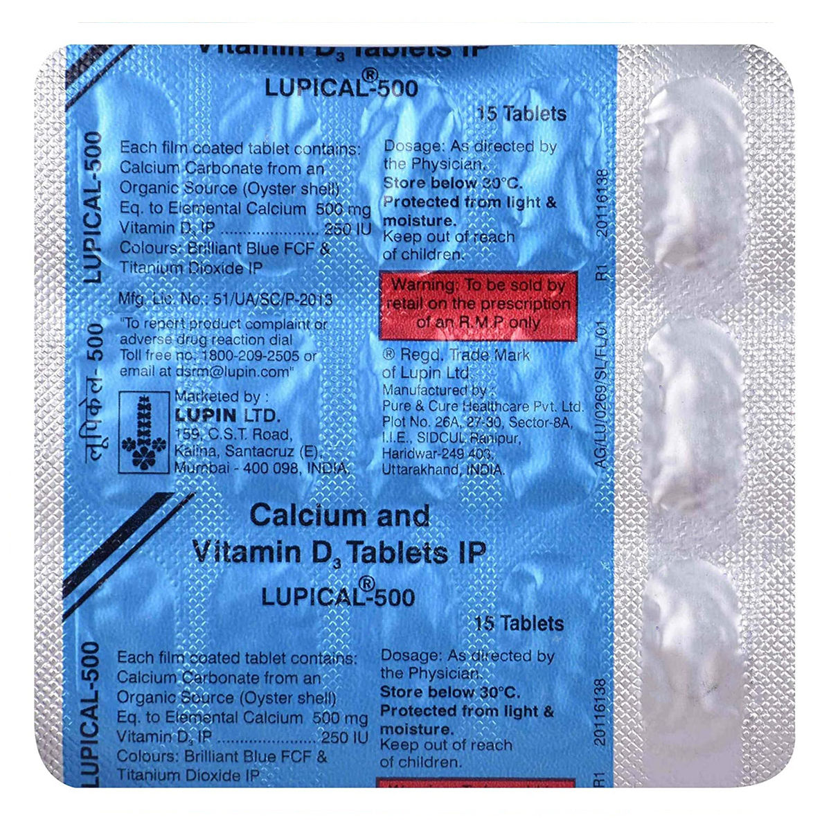 Lupical-500 Tablet | Uses, Side Effects, Price | Apollo Pharmacy