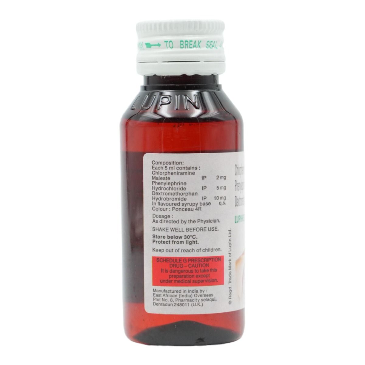 Lupihist DM Plus Syrup 60 ml Price, Uses, Side Effects, Composition ...