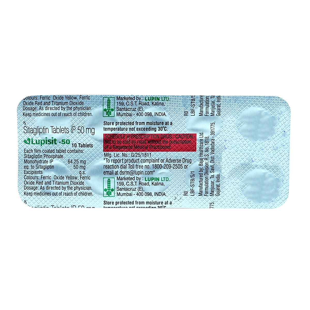 Lupisit-50 Tablet | Uses, Side Effects, Price | Apollo Pharmacy