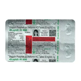 Lupisit-M 500 Tab | Uses, Side Effects, Price | Apollo Pharmacy