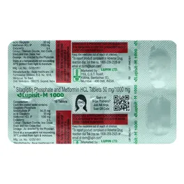 Lupisit-M 1000 Tab | Uses, Side Effects, Price | Apollo Pharmacy