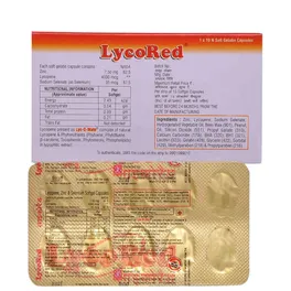 Lycored Softgels Capsule | Uses, Side Effects, Price | Apollo Pharmacy