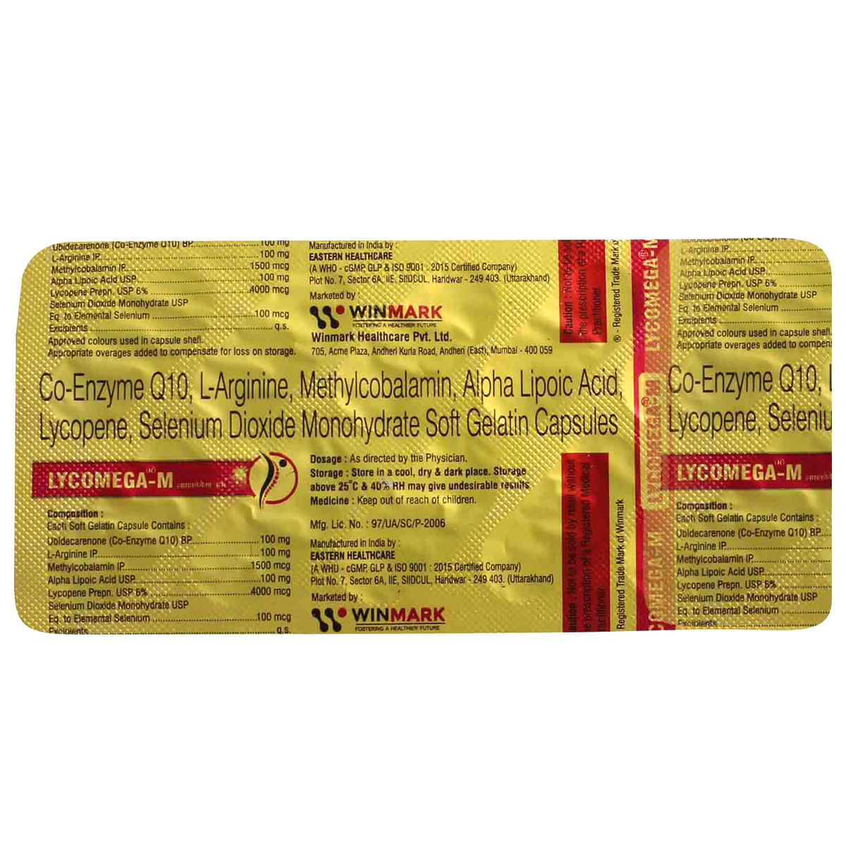 Lycomega-M Capsule 10's Price, Uses, Side Effects, Composition - Apollo ...