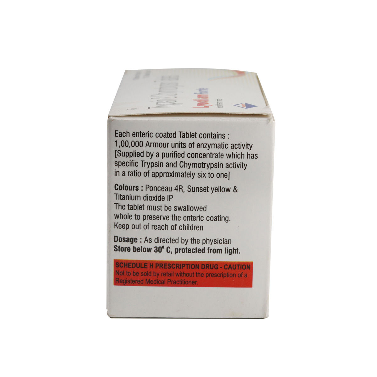 Lysoflam Forte Tablet 1's Price, Uses, Side Effects, Composition ...