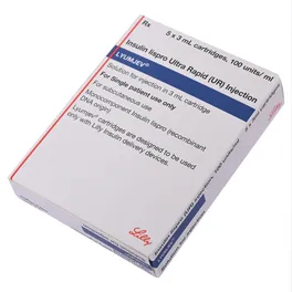 Lyumjev 100IU Cartridge 3 ml | Uses, Side Effects, Price | Apollo Pharmacy