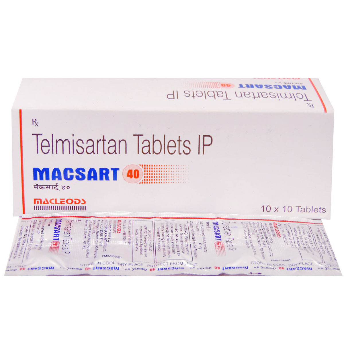Macsart 40 Tablet | Uses, Side Effects, Price | Apollo Pharmacy