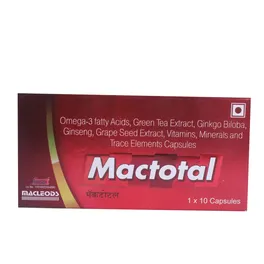 Mactotal Capsule | Uses, Side Effects, Price | Apollo Pharmacy