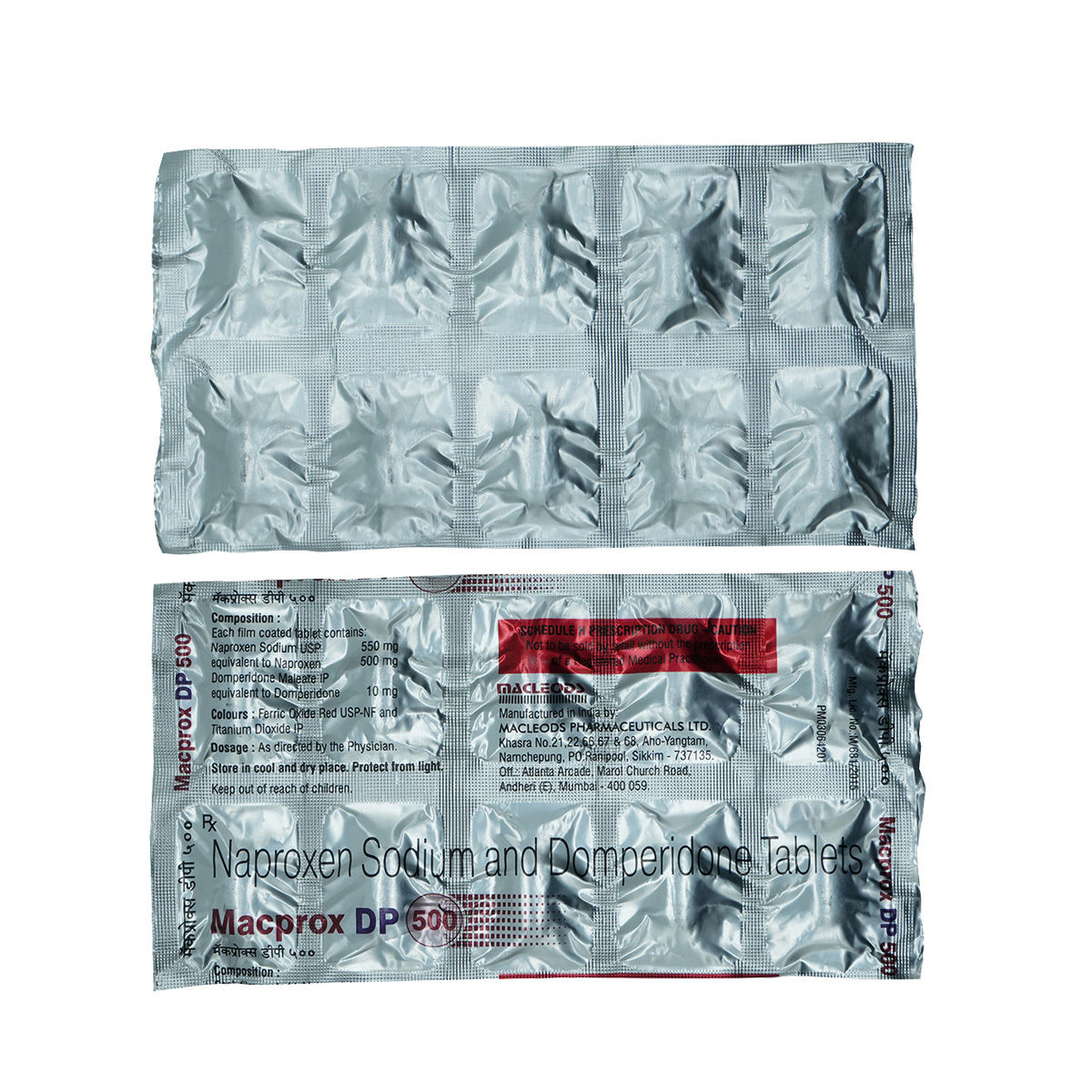 MACPROX DP 500MG TABLET 10'S Price, Uses, Side Effects, Composition ...