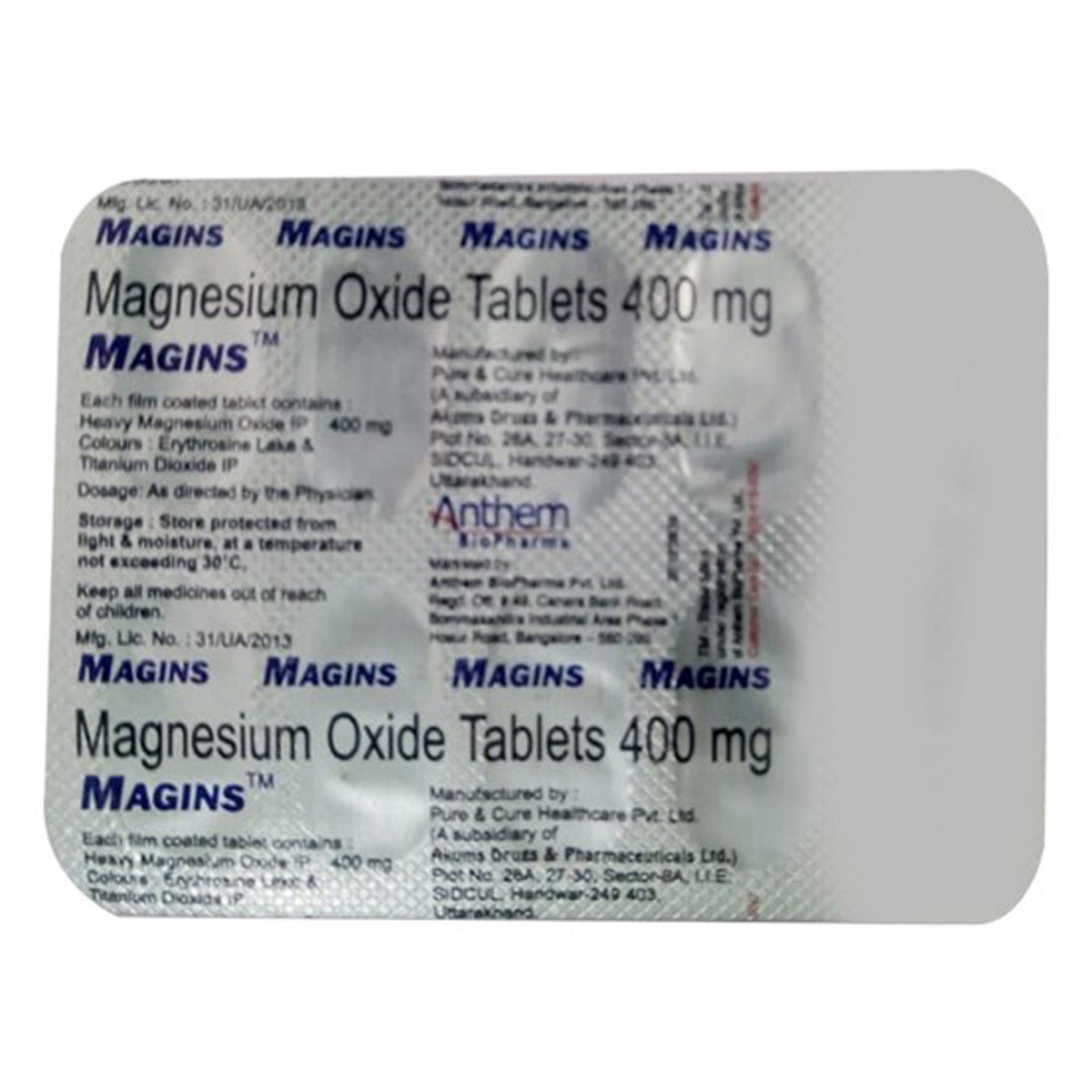 Magins Tablet 10's Price, Uses, Side Effects, Composition - Apollo Pharmacy