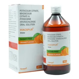 Magspur Sugar Free Orange Oral Solution | Uses, Side Effects, Price ...
