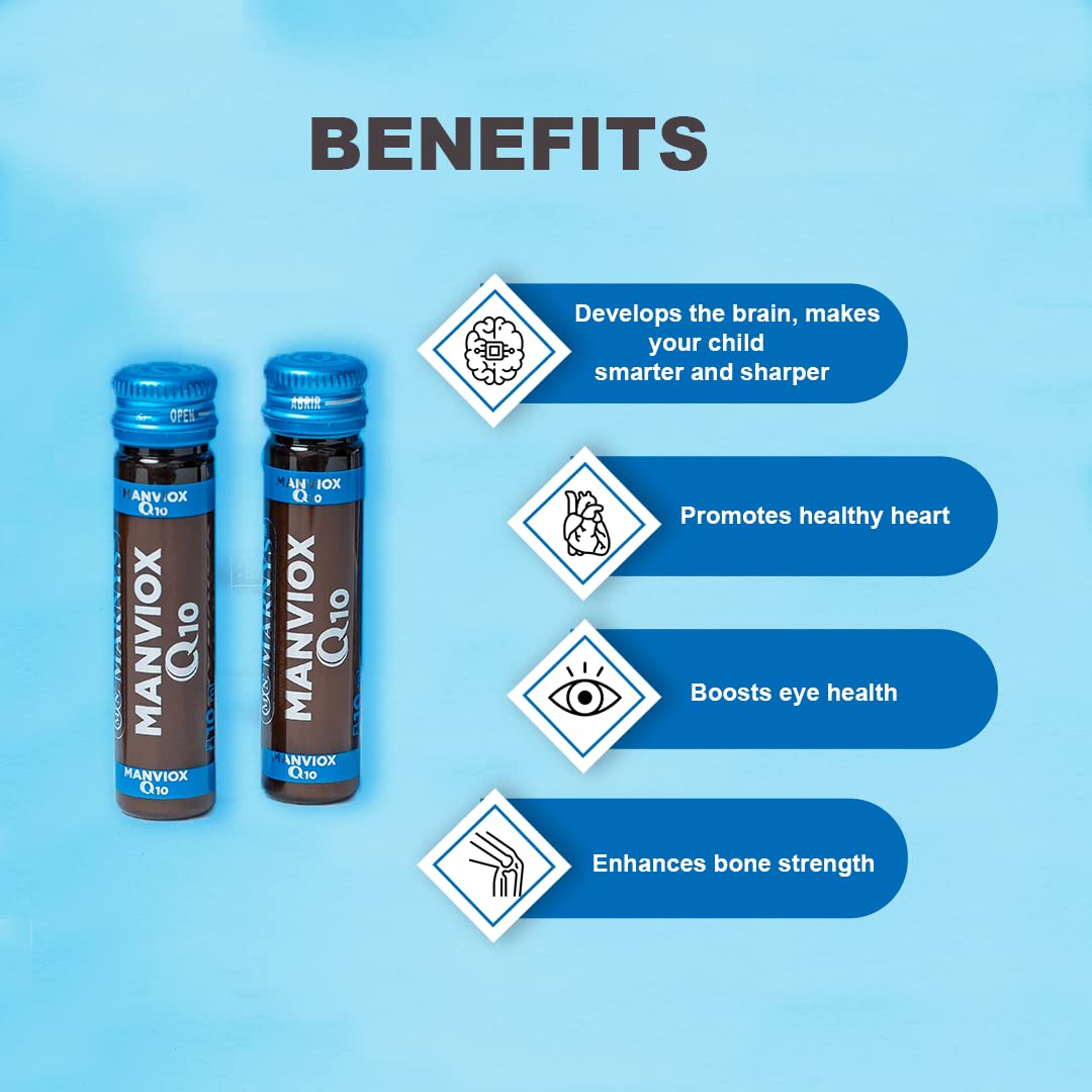 Marnys Manviox Q10 Vial (10ml Each) 20's Price, Uses, Side Effects ...