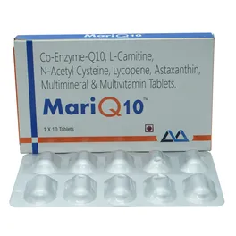 Mari Q 10 mg Tablet | Uses, Side Effects, Price | Apollo Pharmacy