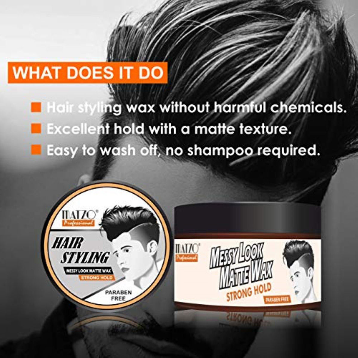 Matzo Messy Look Matte Wax, 50 gm Price, Uses, Side Effects ...