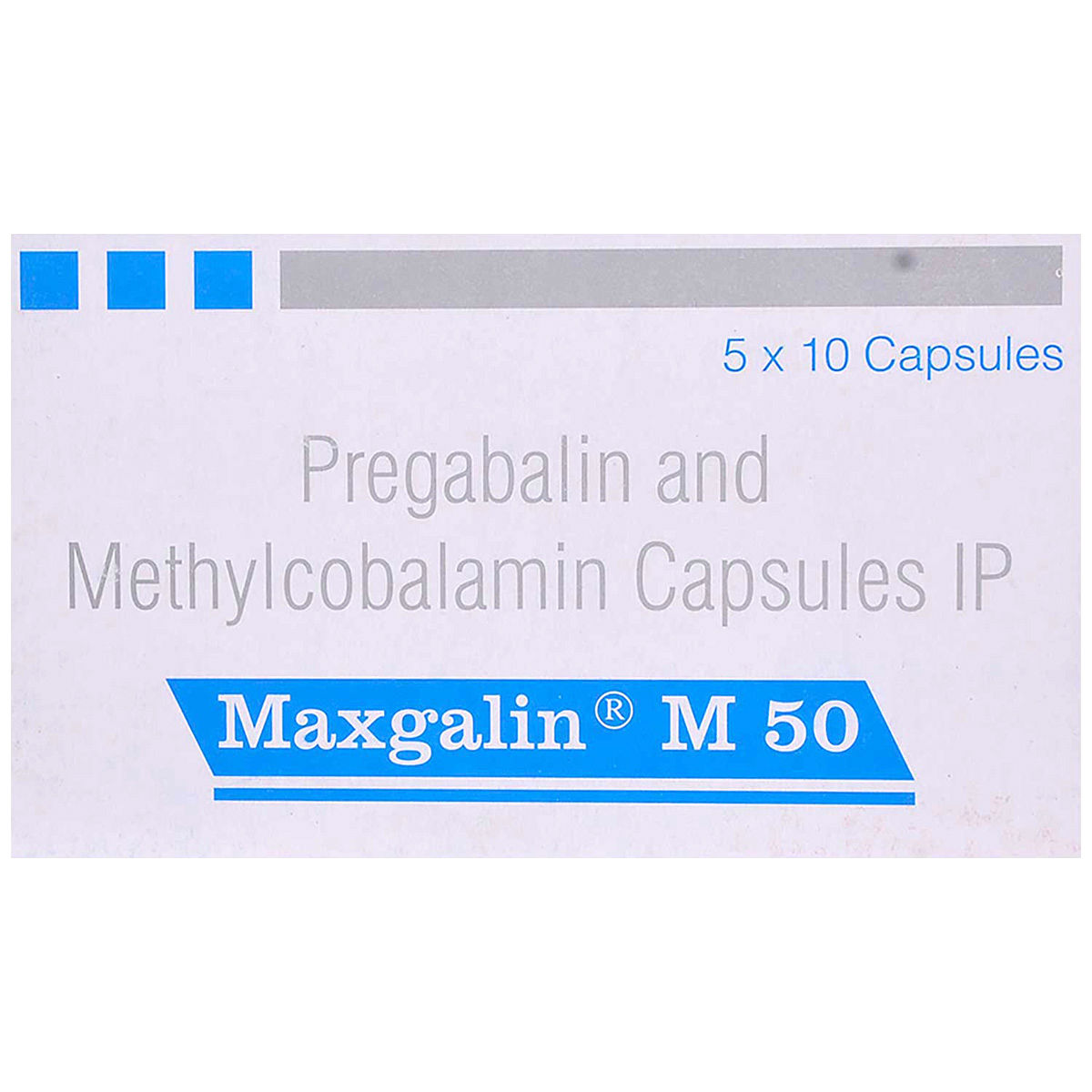 Maxgalin M 50 Tablet 10's Price, Uses, Side Effects, Composition ...