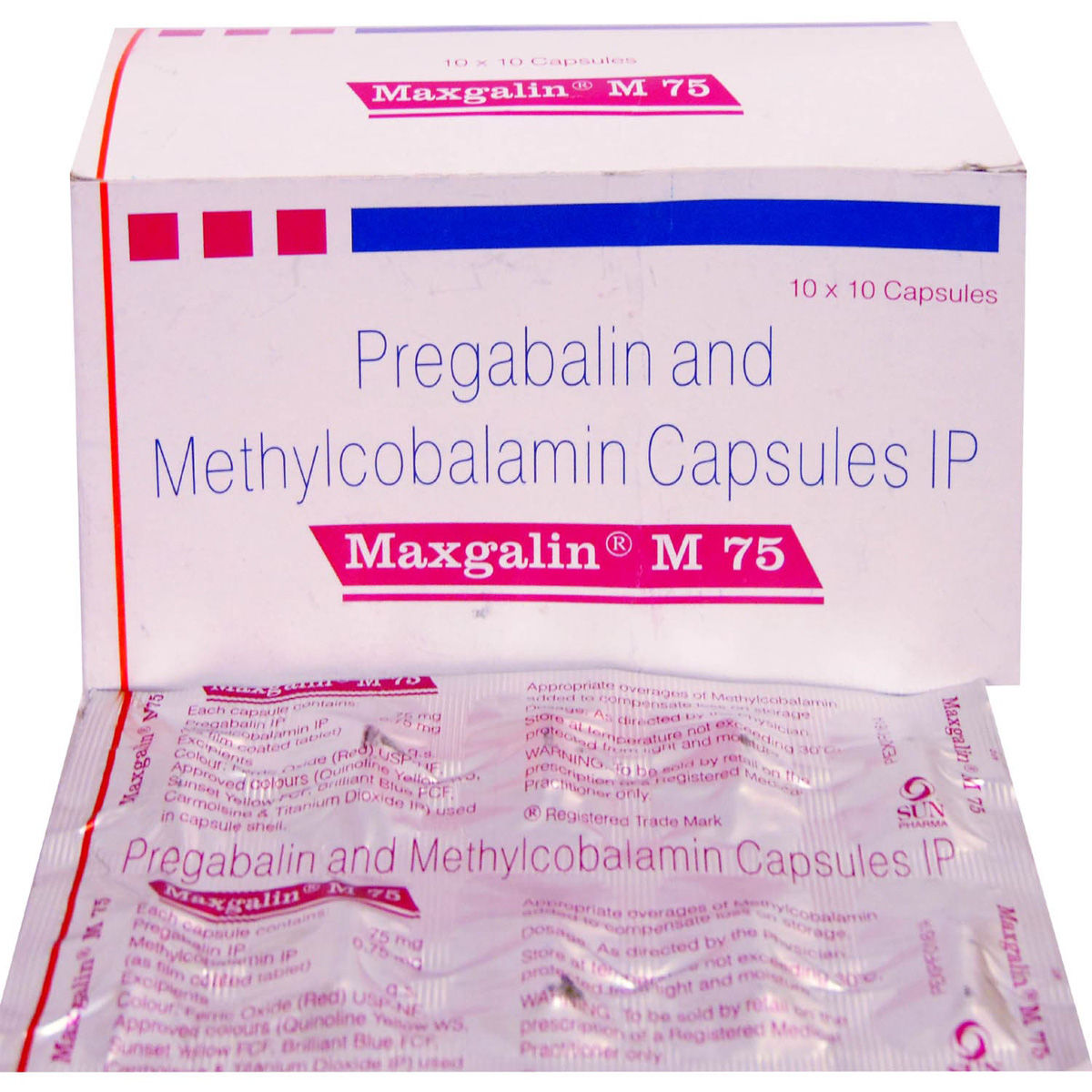 Maxgalin M 75 Capsule | Uses, Side Effects, Price | Apollo Pharmacy