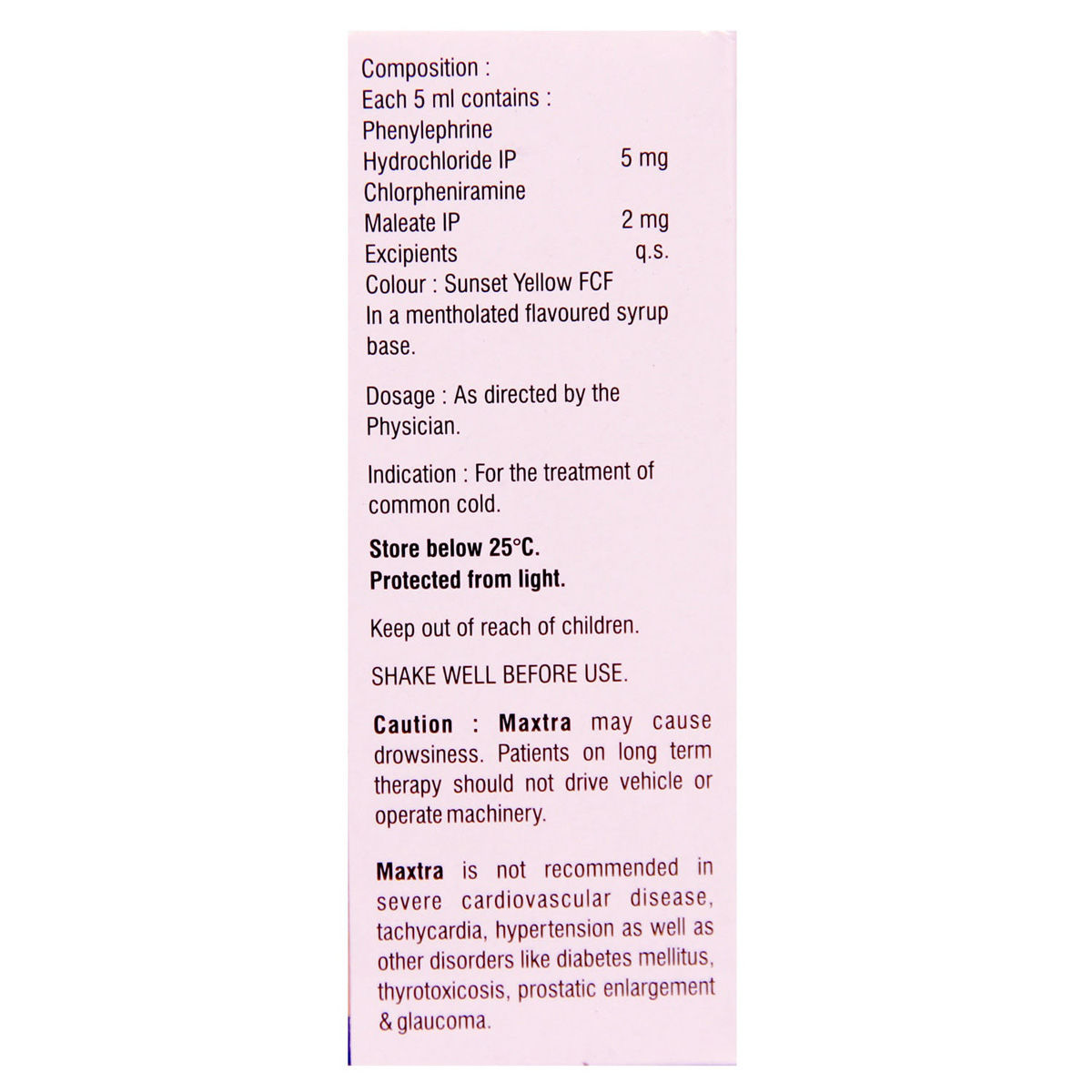 Maxtra Syrup | Uses, Side Effects, Price | Apollo Pharmacy