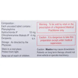 Maxtra Tablet | Uses, Side Effects, Price | Apollo Pharmacy