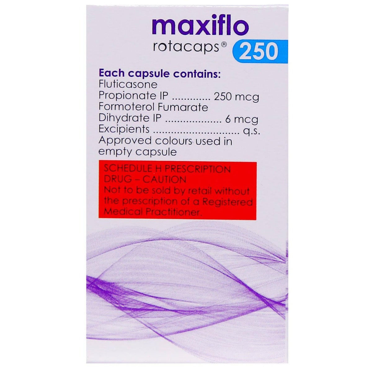Maxiflo 250 Rotacaps 30's Price, Uses, Side Effects, Composition ...