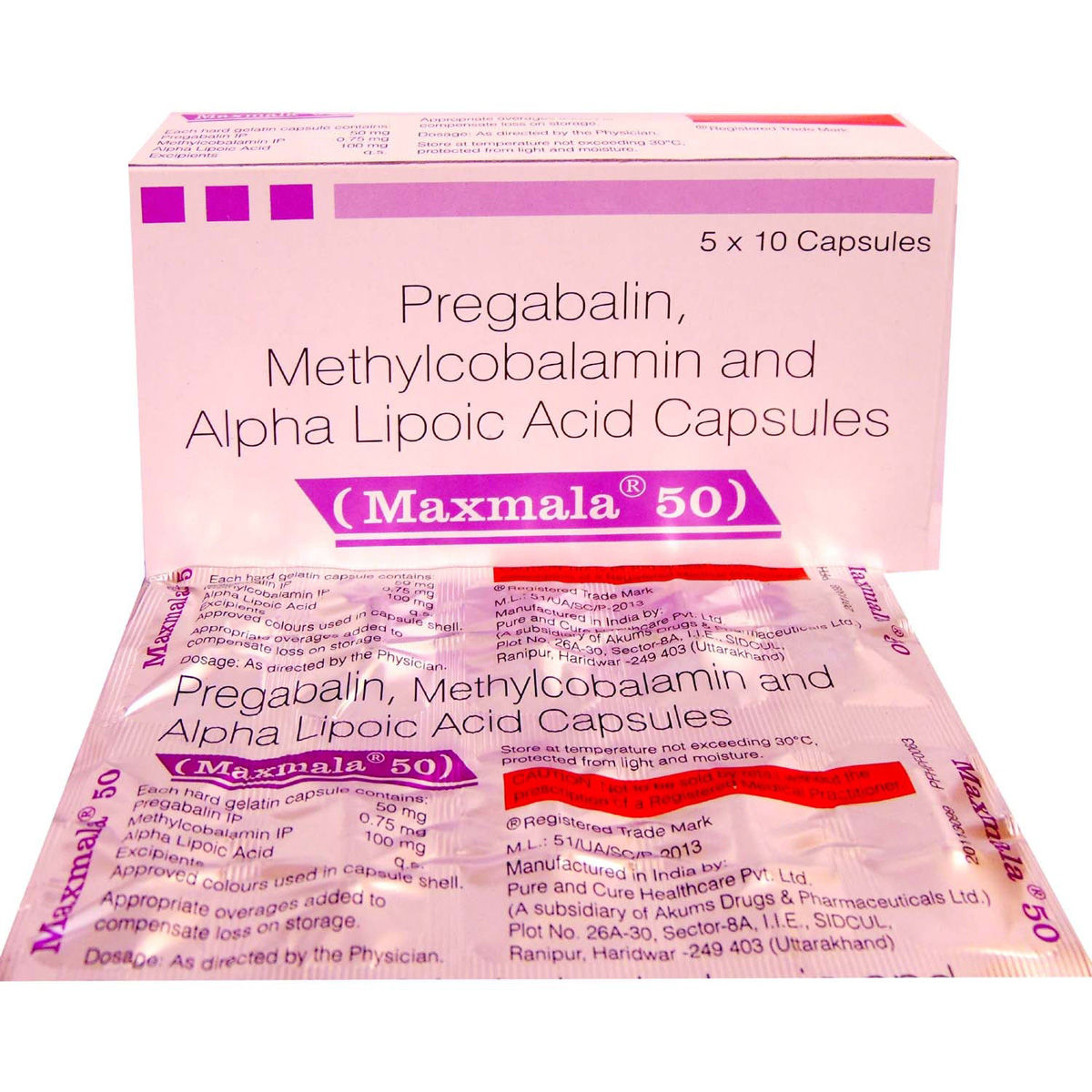 Maxmala 50 Capsule | Uses, Side Effects, Price | Apollo Pharmacy