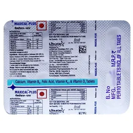 Maxical-Plus Tablet | Uses, Side Effects, Price | Apollo Pharmacy