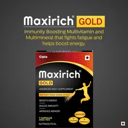 Buy Maxirich Gold, 7 Capsules | 19 Minutes Delivery | Apollo Pharmacy