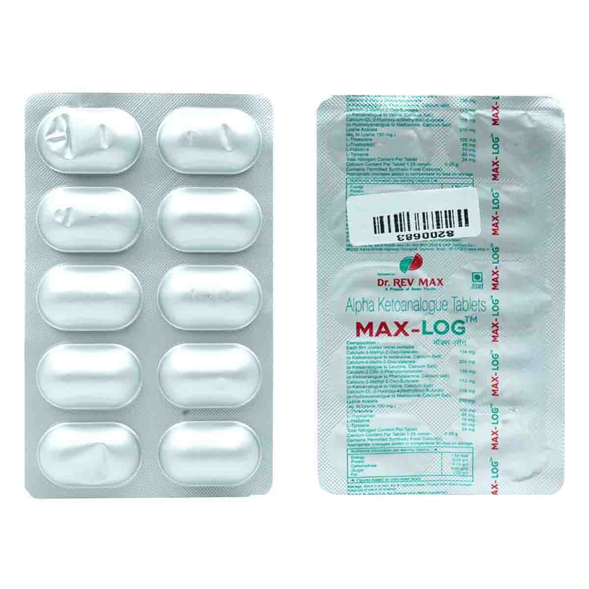 Max-Log Tablet | Uses, Side Effects, Price | Apollo Pharmacy